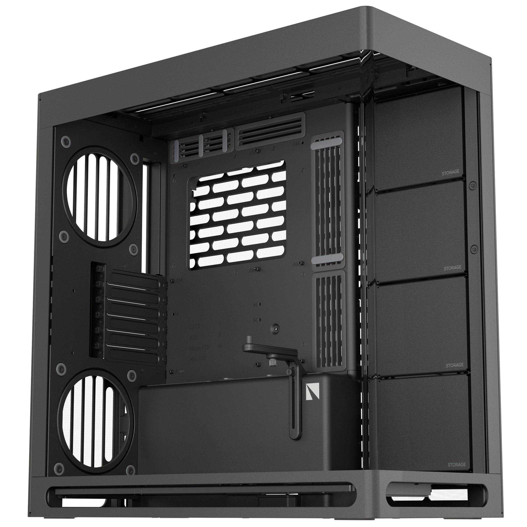 HAVN HS 420 PC-GE. MIDI-TOWER, E-ATX BL Gehäuse, Schwarz | SATURN