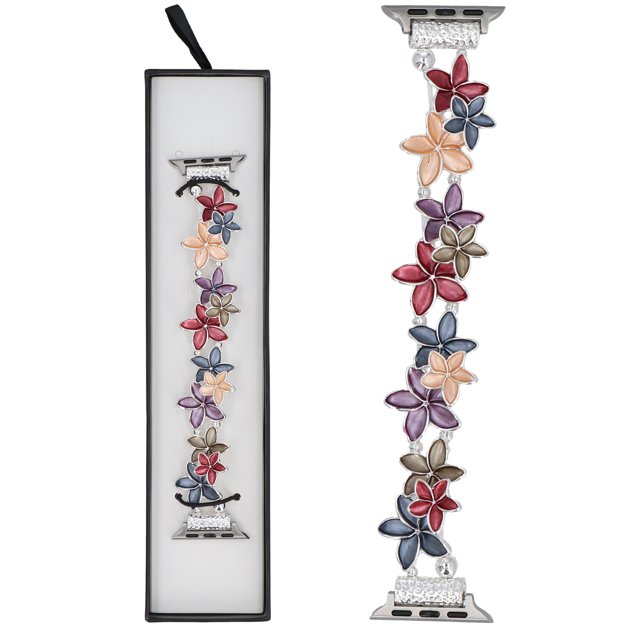 Bransoleta do zegarka GLACIERX Gleam Jasmine Stretch Bracelet Joyful ...