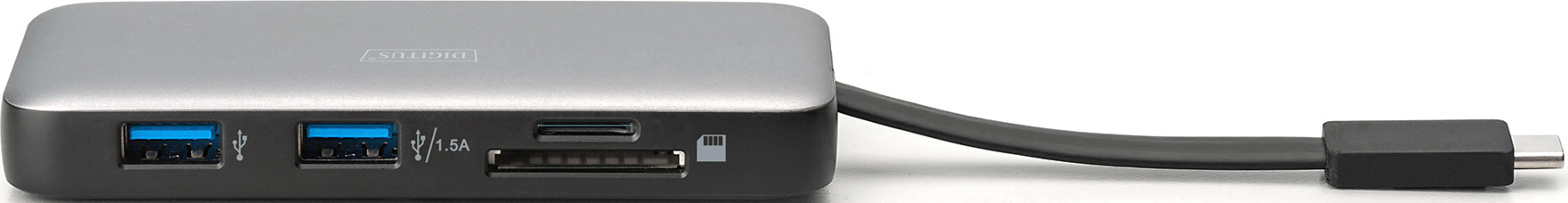 DIGITUS DOCKING STATION USB C 1XHDMI 7PORT USB3.2G2 Dockingstationen ...