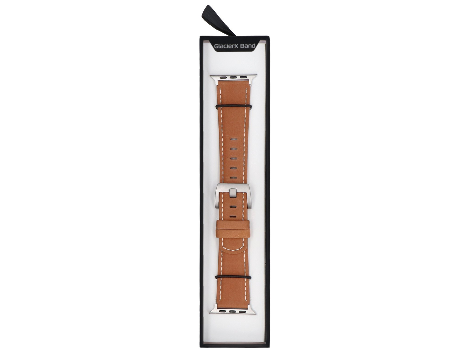 Pasek do zegarka GLACIERX Classic Leather do smartwatcha Apple Watch 42 ...