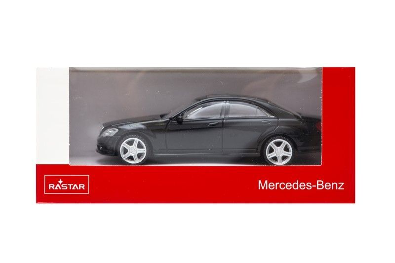 Samochodzik RASTAR MERCEDES S63 37100 1:43 Czarny | sprawdź cenę i ...