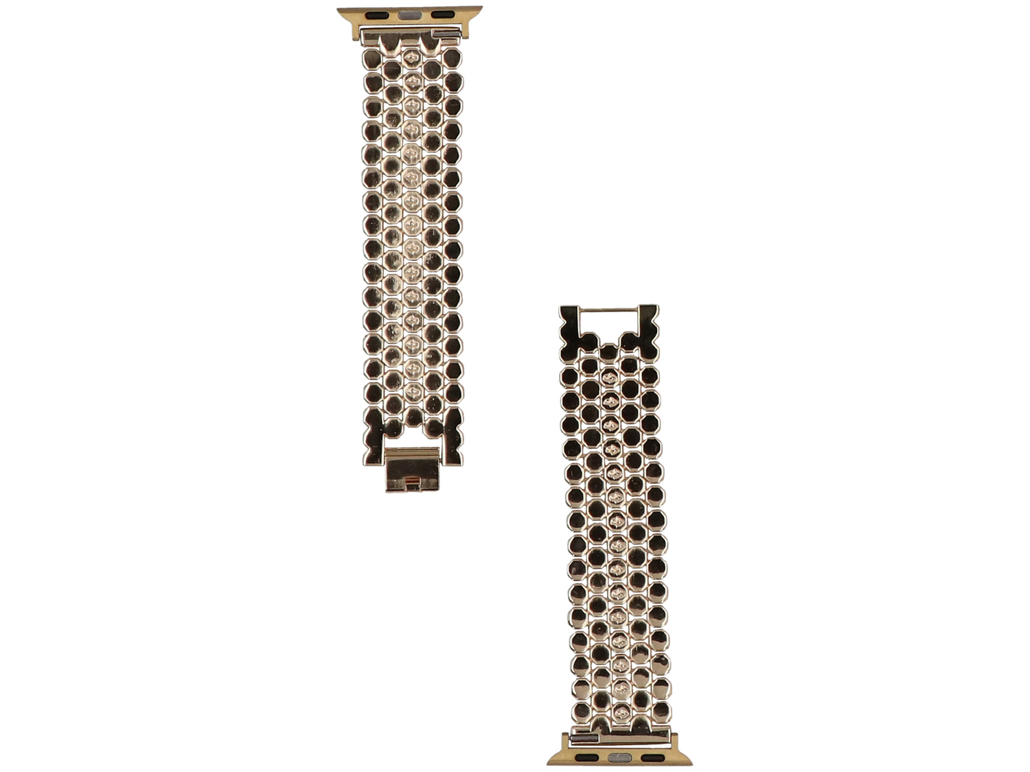 Bransoleta do zegarka GLACIERX Hex Grid Bracelet Gold do smartwatcha ...