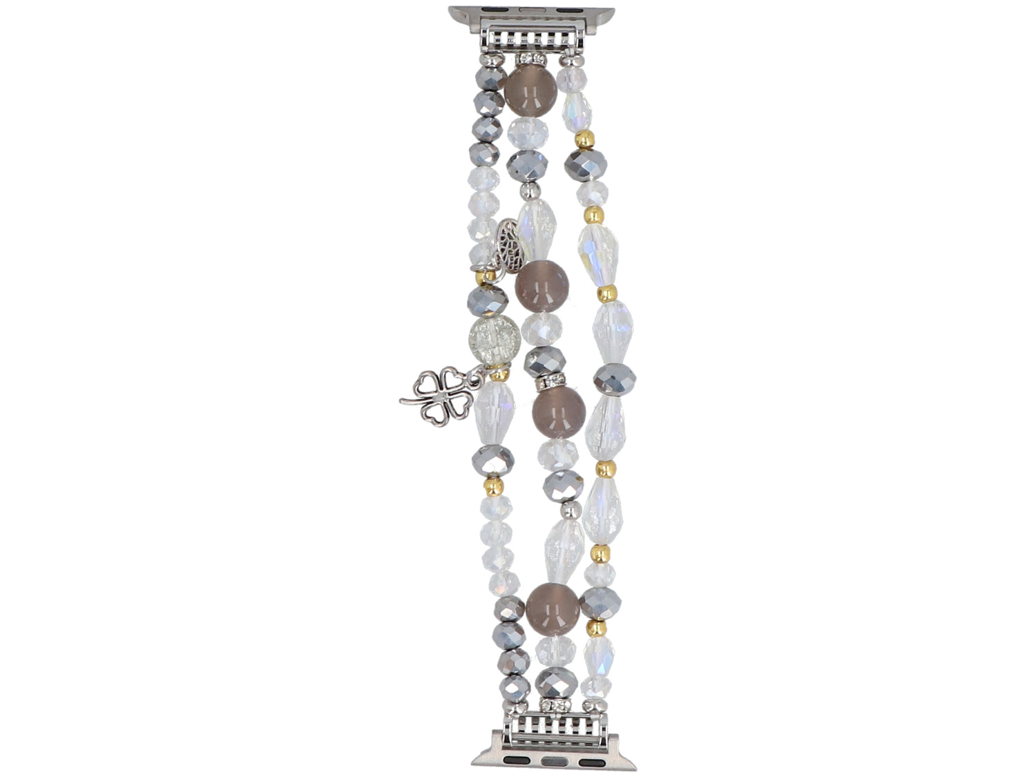 Bransoleta do zegarka GLACIERX Multi Strand Beaded Charm Bracelet ...
