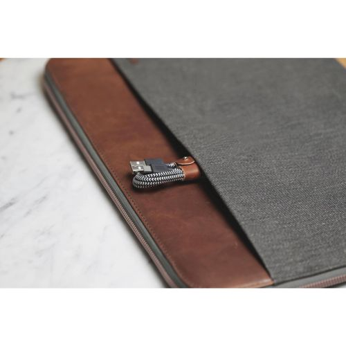 NATIVE UNION BELT CABLE KV USB/MIC-USB 1.2M ZEBRA Kabel, schwarz / weiß ...