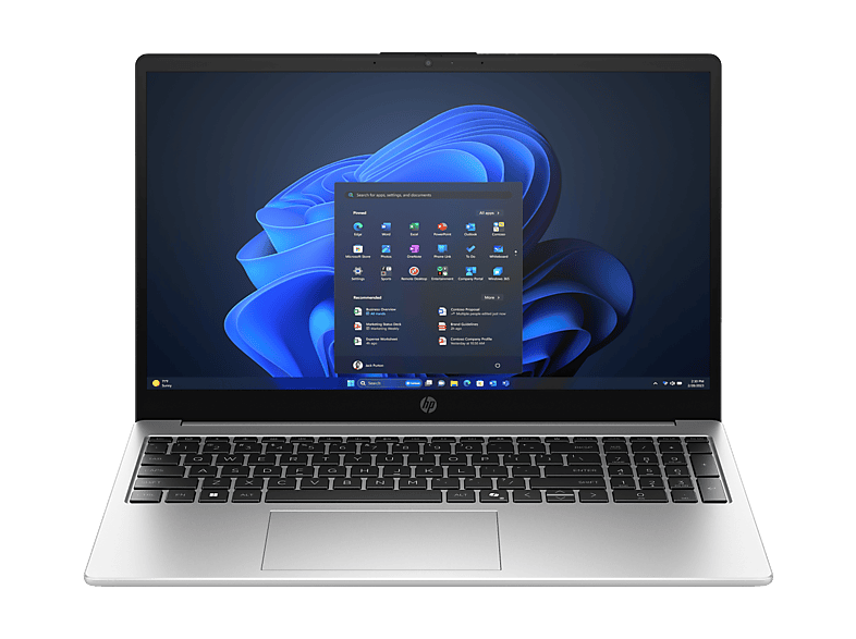 HP CJ5Q1EA QWERTZ, Multimedia Notebook mit 15,6 Zoll Display, AMD Ryzen ...