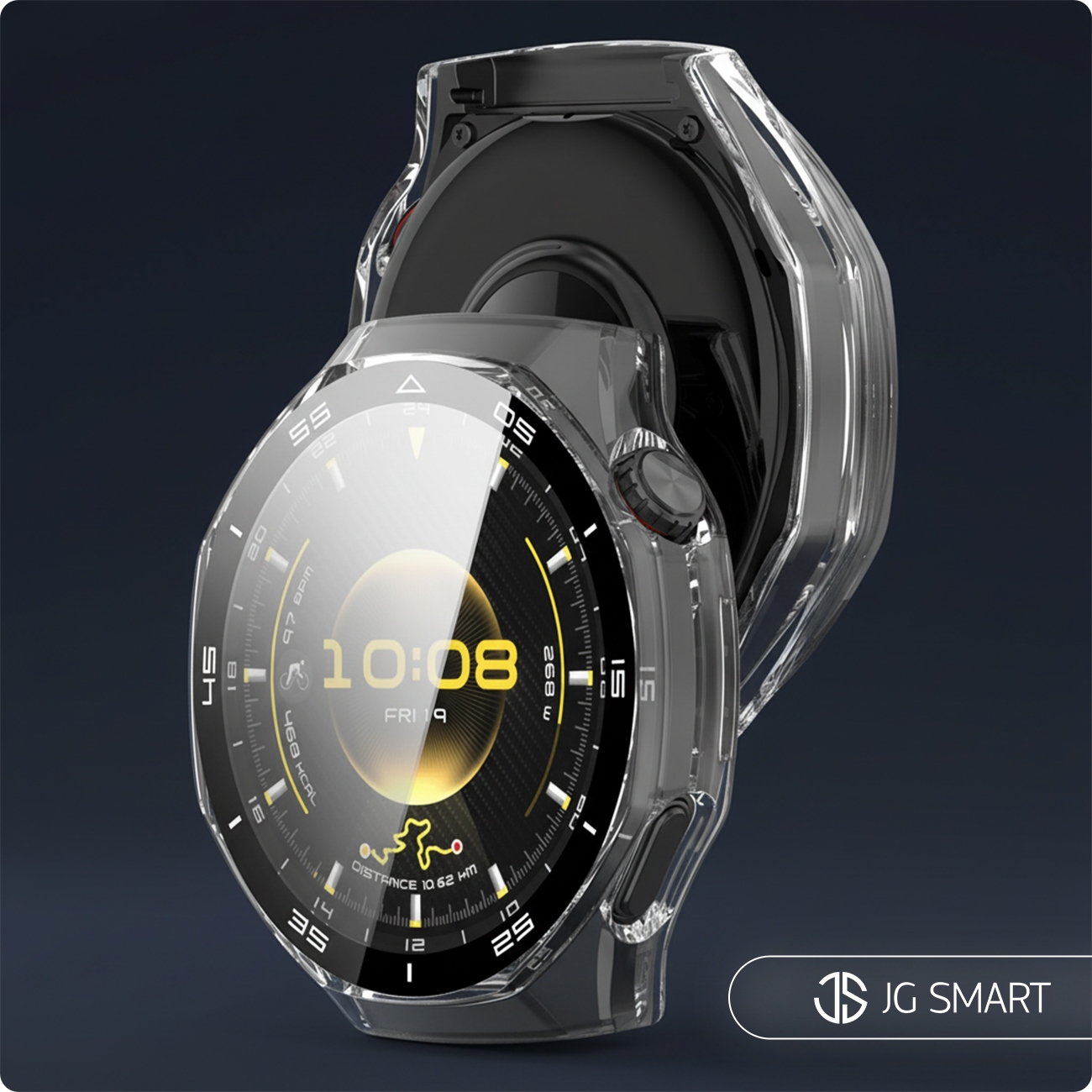 Etui ochronne na zegarek JG SMART wbudowane SZKŁO do HUAWEI WATCH GT 6 ...