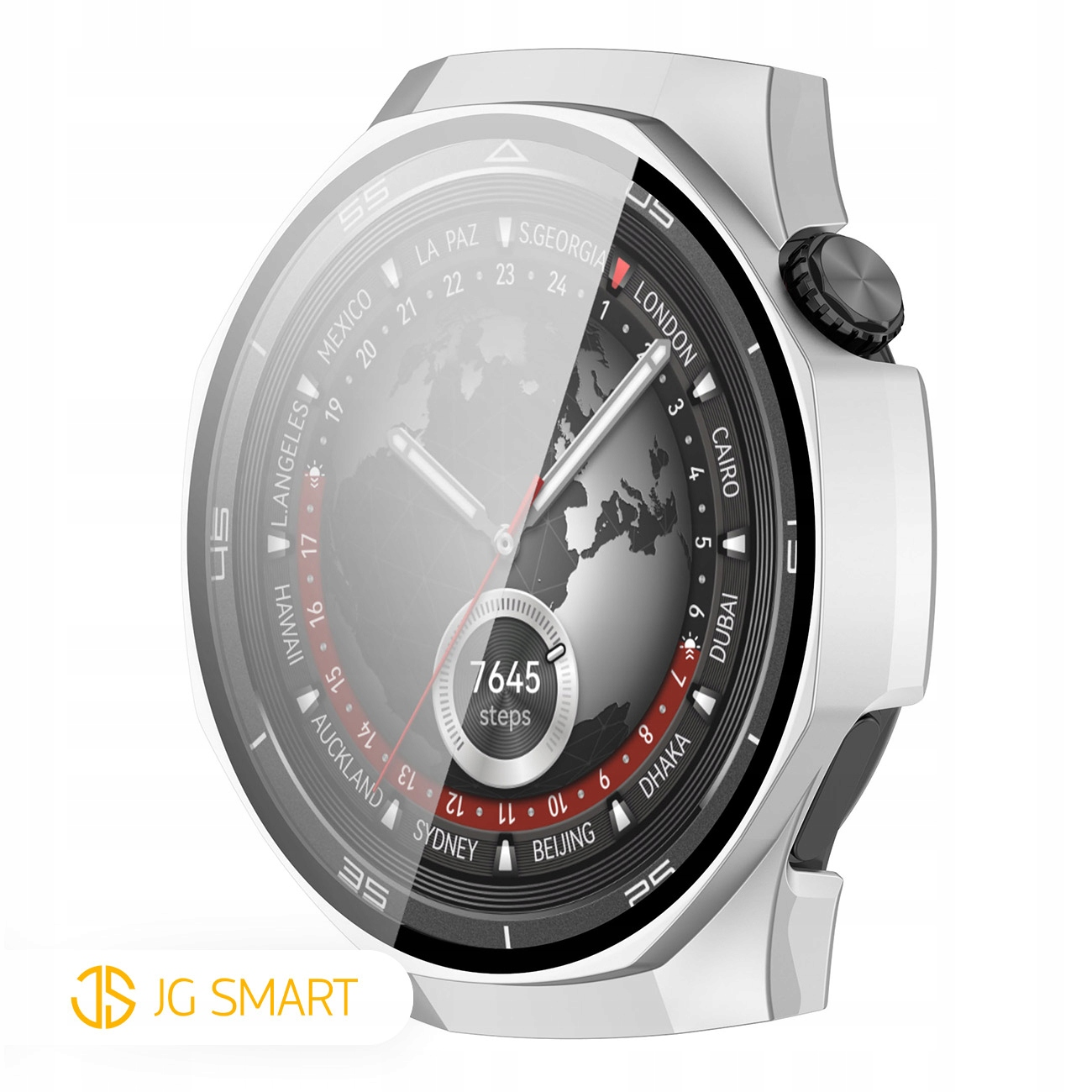 Etui ochronne na zegarek JG SMART 2w1 SZKŁO HARTOWANE do Huawei Watch ...