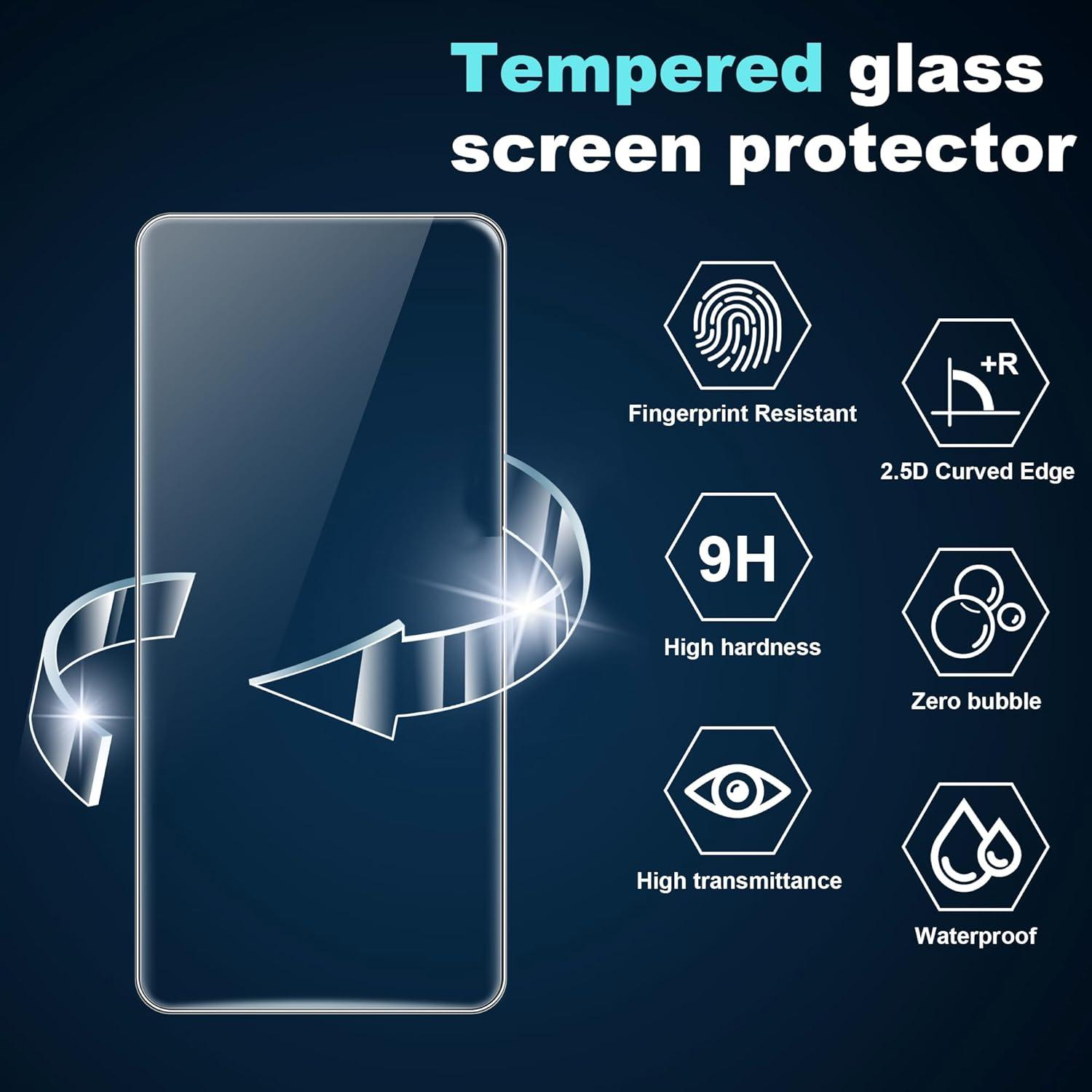 PROTECTORKING 1x 9H Panzerglas HD klar Tempered Hartglas Displayschutz ...