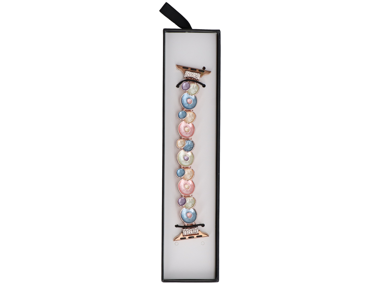 Bransoleta do zegarka GLACIERX Gleam Antique Stretch Bracelet Pastel ...