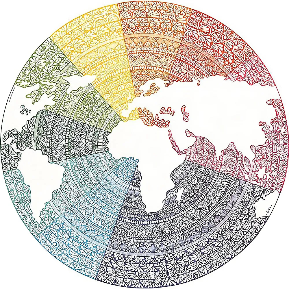 RAVENSBURGER Circle of Colors Puzzle | MediaMarkt
