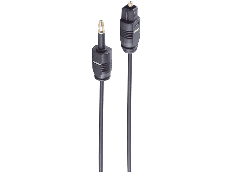 SHIVERPEAKS -Lichtwellenleiterkabel 2,2mm, Toslink-Stecker auf 3,5mm ...