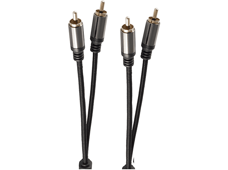 SHIVERPEAKS -Audio Cinch Kabel, Cinch Stecker auf Cinch Stecker, stereo ...