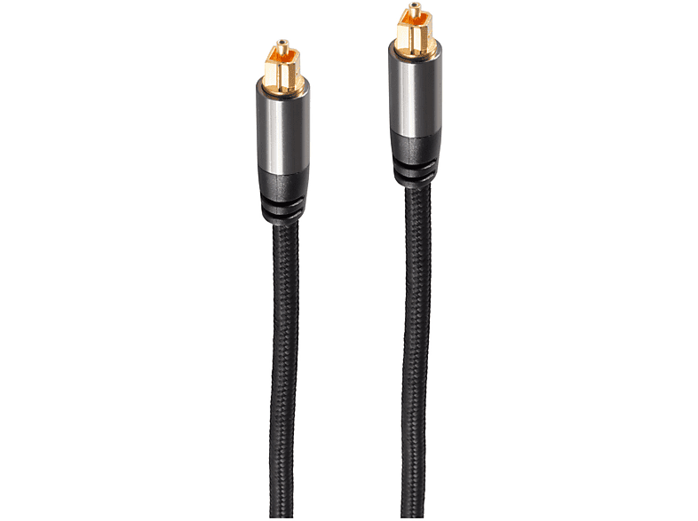 SHIVERPEAKS -LWL optisches Toslink Kabel, Toslink Stecker auf Toslink ...