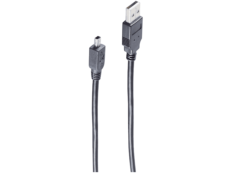 SHIVERPEAKS USB-Mini Kabel USB-A-St/USB-B-Mini 4-pin St 2.0 2m USB ...