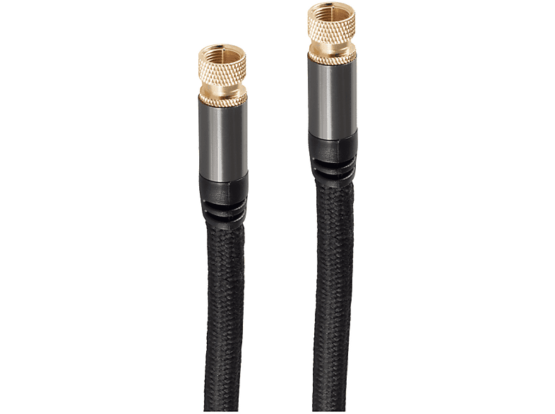 SHIVERPEAKS PRO Serie II SAT Kabel, F-Stecker, 2,5m SAT Kabel | SATURN