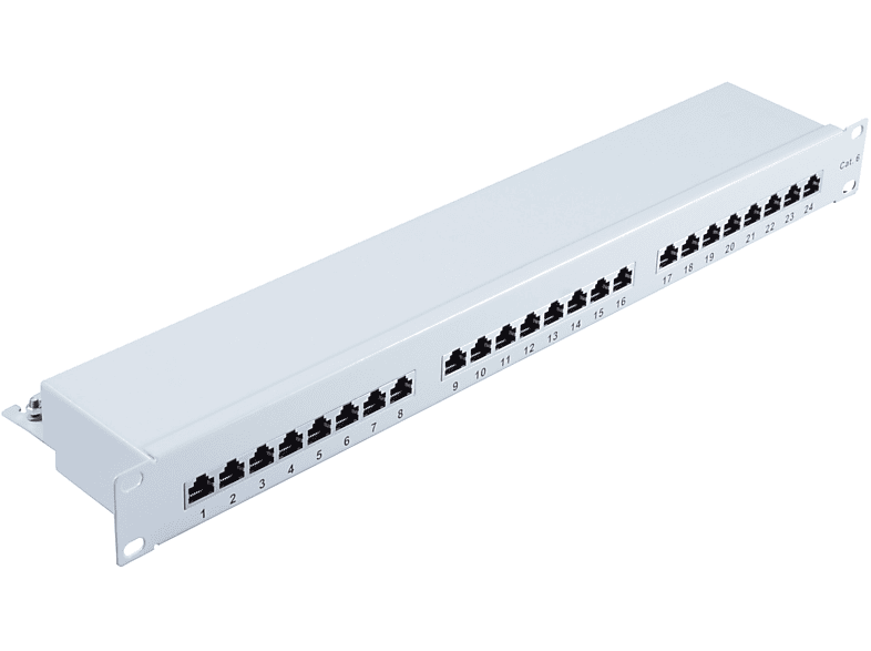 S/CONN MAXIMUM CONNECTIVITY Patchpanel Patchfeld Cat.6, 24-Port ...