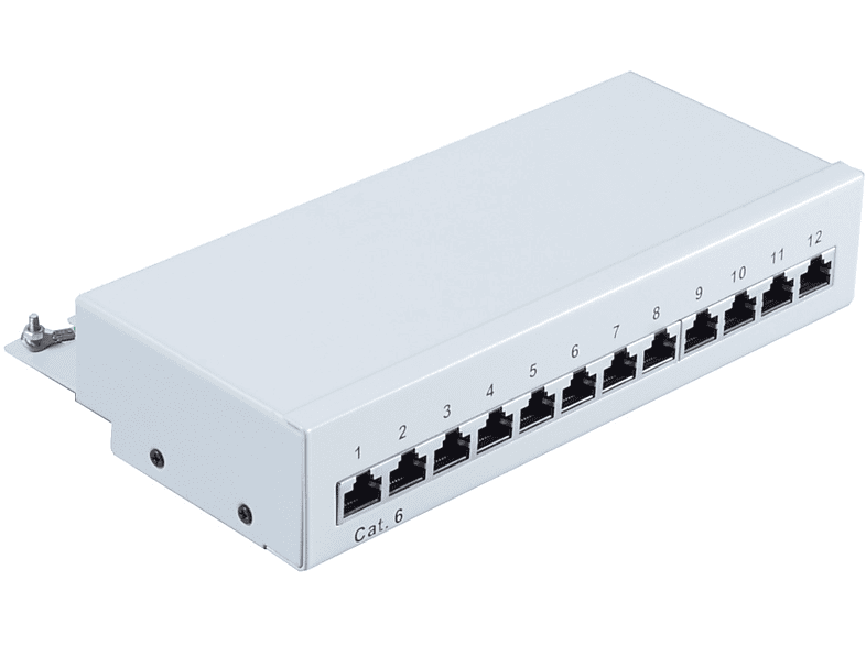 S/CONN MAXIMUM CONNECTIVITY Patchpanel Patchfeld Cat.6, 12-Port ...