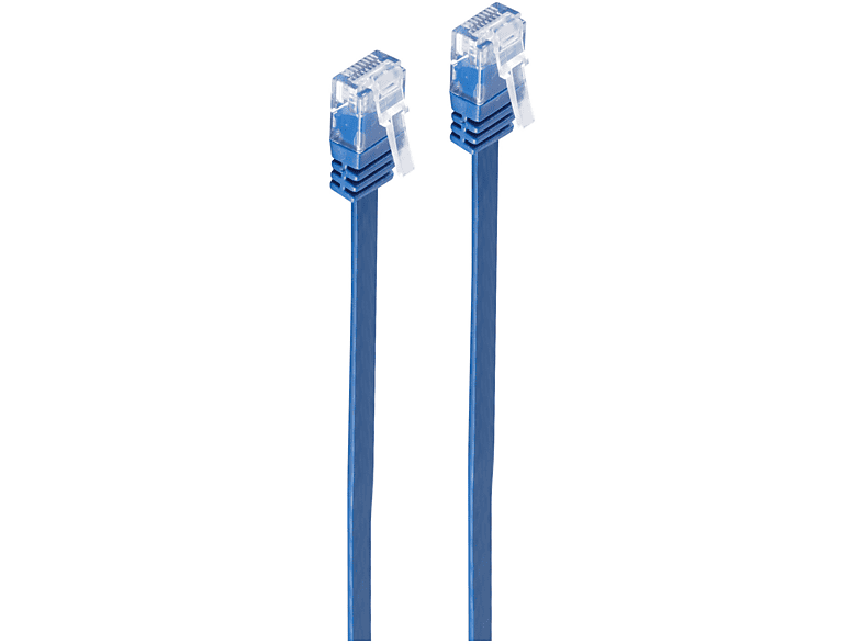 Cable de red | SHIVERPEAKS SP711-SL0.5B, Cat-6, , Azul | MediaMarkt