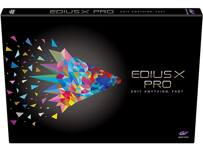 Grass Valley EDIUS X Pro Upgrade von Pro 9 oder Workgroup 9 / Media Kit (DVD Box mit ...
