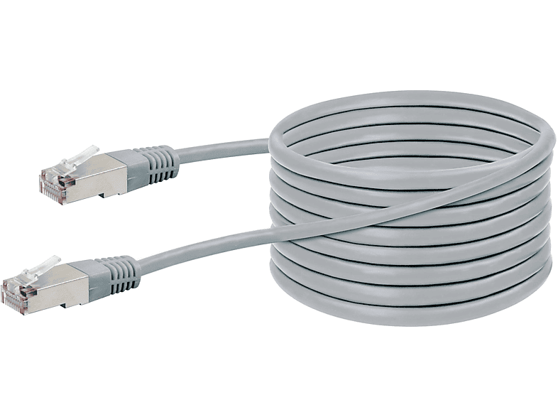 SCHWAIGER -CKB1015 051-, CAT 5 Netzwerkkabel (F/UTP) RJ45 Stecker zu ...