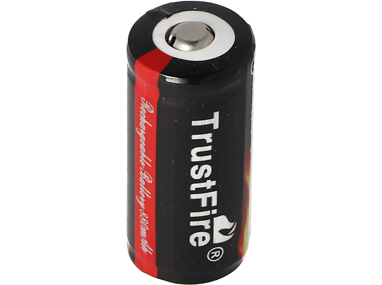 TRUSTFIRE Trustfire 16340 Li-ion Akku 880mAh 3,6V | 3,7V PCB Li-Ion ...