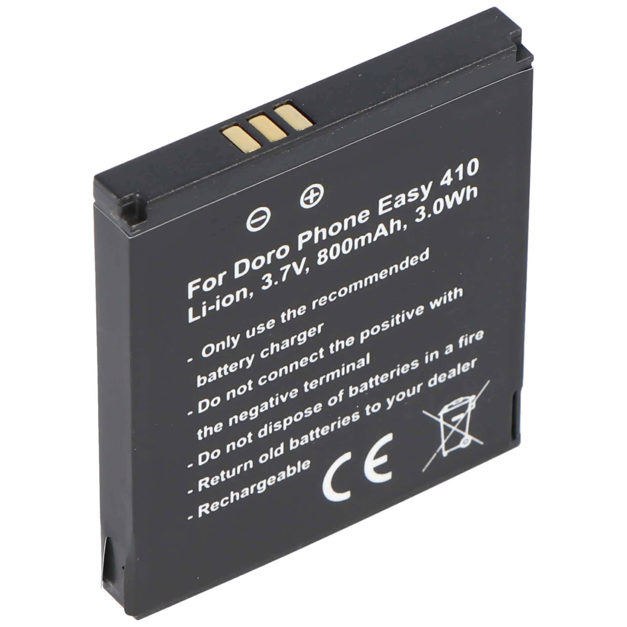 ACCUCELL Akku 410 610 Li-Ion – Lithium-Ionen Smartphone-Akku, 800 mAh ...
