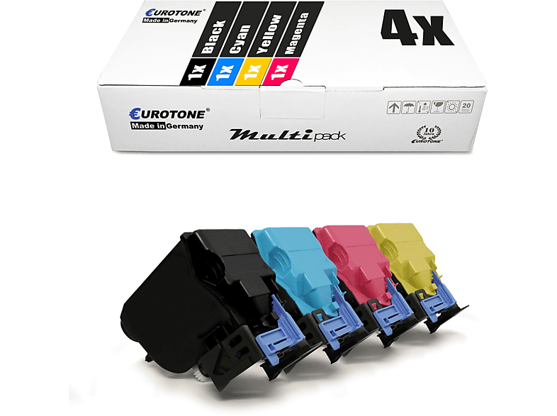 EUROTONE ET4052719 Toner Cartridge Mehrfarbig (Konica Minolta TNP48K ...