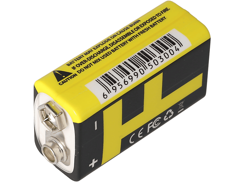 TRUSTFIRE 9V-Block 6LR61 6F22 550 mAh GBS beveilig Batterij | MediaMarkt