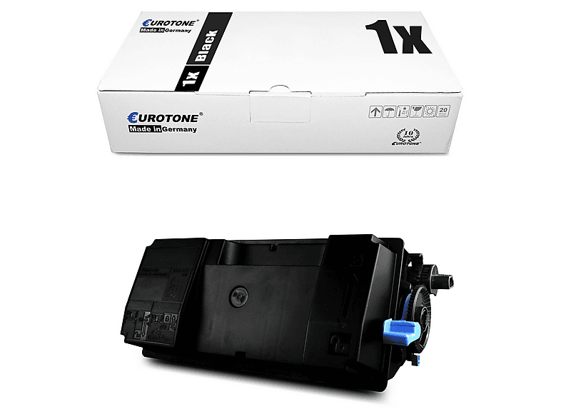 EUROTONE ET3940758 Toner Cartridge Schwarz (Kyocera TK-3130 ...