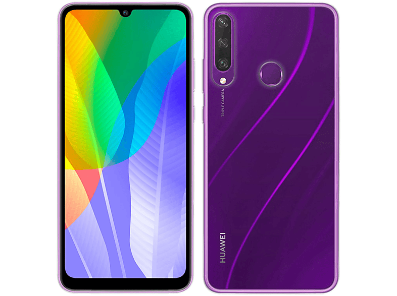 COFI cofi1453® Silikon Hülle Basic kompatibel mit HUAWEI Y6P Case TPU ...