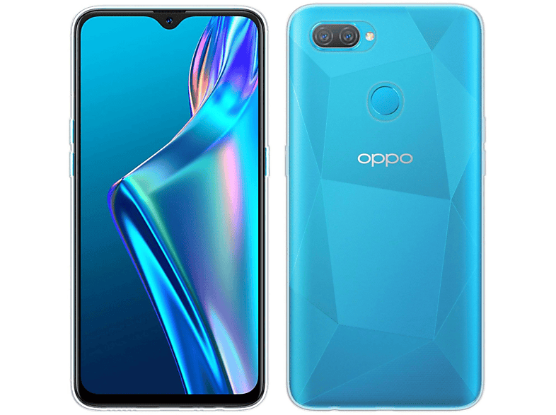 COFI cofi1453® Silikon Hülle Basic kompatibel mit Oppo A12 Case TPU ...