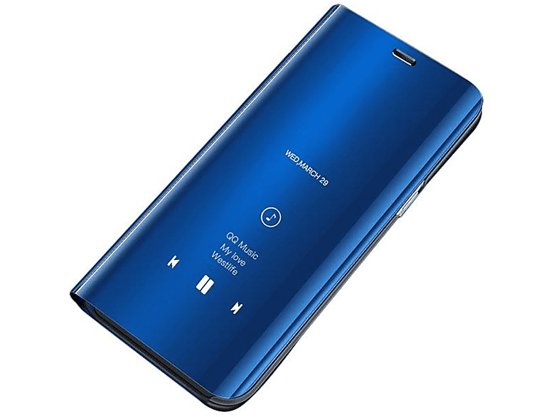 COFI Smart View Case, Bookcover, Huawei, P Smart Pro, Blau | MediaMarkt