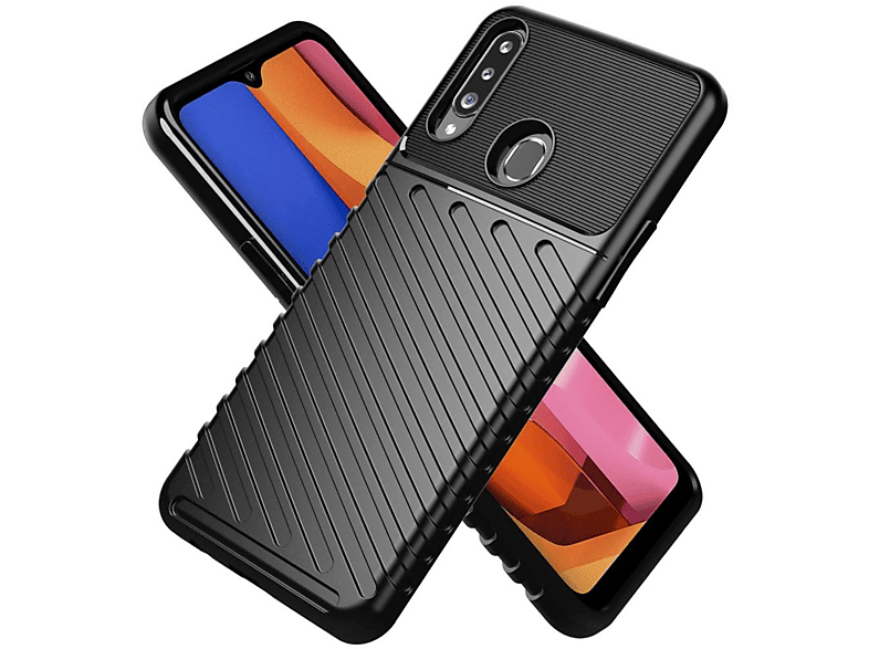 Funda para móvil | COFI Y6P, Compatible con Huawei Y6P, Negro | MediaMarkt