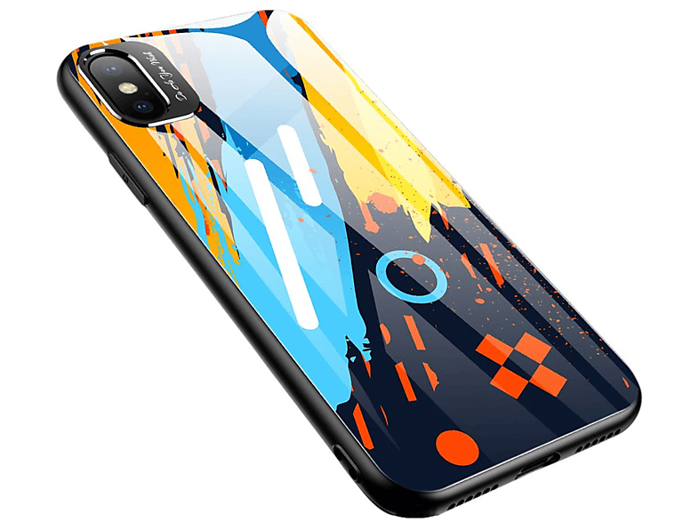 COFI Color Glass Case, Bumper, Apple, iPhone 11, Mehrfarbig | MediaMarkt