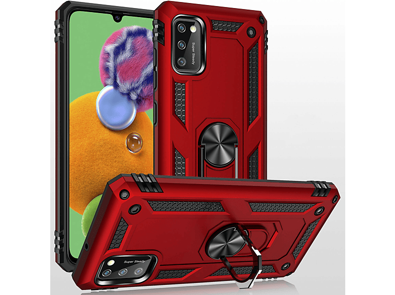 SUNIX Magnetic Ring Case, Bumper, Apple, iPhone X, Rot | MediaMarkt