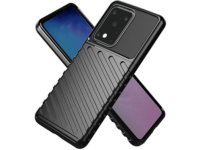 COFI Thunder Case, Bumper, Samsung, Galaxy S20 Ultra, Schwarz | MediaMarkt