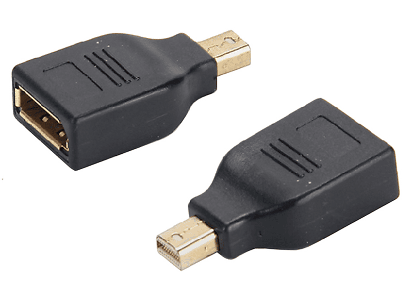 KABELBUDE Mini Displayport Stecker / Displayport Kupplung, DisplayPort ...