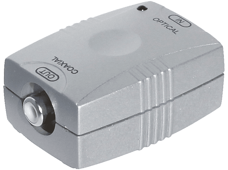 SHIVERPEAKS -Digitaler Audio Signal Wandler, In Toslink | Out Cinch ...