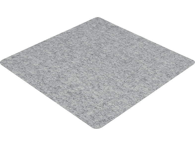 7EVEN Filz Auflage 50 x 50 cm für z.B. Cube Hocker Grau | Einseitig 4mm ...