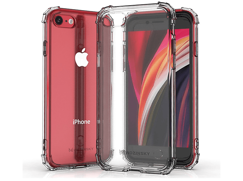 WOZINSKY Roar Armor Case, Bumper, Apple, iPhone 8, Transparent | SATURN