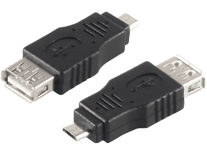 S/CONN MAXIMUM CONNECTIVITY USB-OTG Micro-B Stecker auf A-Buchse 2.0 ...