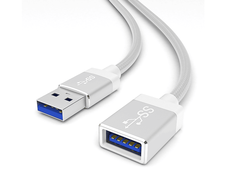 TUPOWER K54 USB 3.0 Verlängerungskabel 2m USB Verlängerungskabel ...