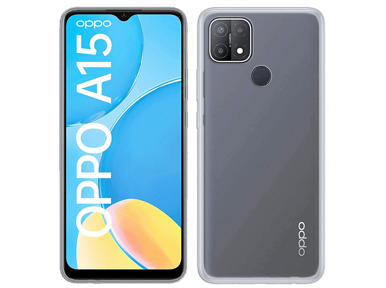 COFI Basic Case, Bumper, Oppo, A15, Transparent | SATURN