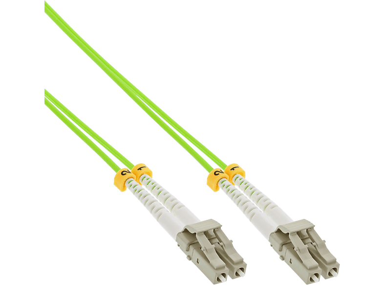 INLINE LWL Duplex Kabel LC/LC 50/125µ, Patchkabel LWL, 2 m | MediaMarkt