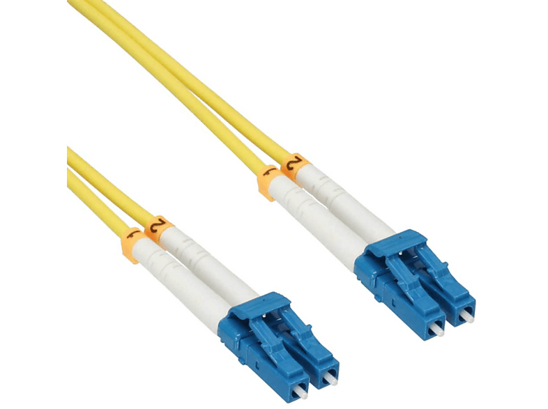 INLINE LWL Duplex Kabel LC/LC 9/125µ, Patchkabel LWL, 5 m | MediaMarkt