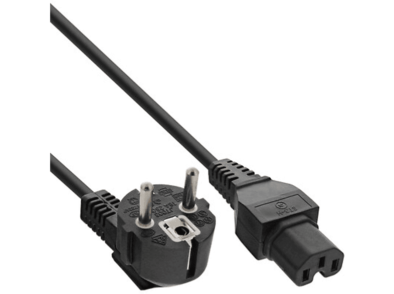 INLINE Netzkabel Warmgerätekabel Stromkabel extern | MediaMarkt
