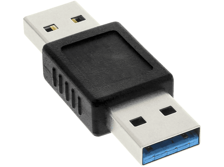 INLINE InLine® USB 3.0 Adapter, Stecker A auf A Adapter / Konverter USB ...