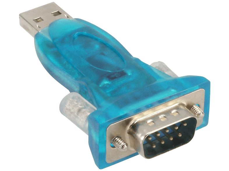 INLINE InLine® USB zu Seriell Adapter, ST A an 9pol Sub D ST, mit USB ...