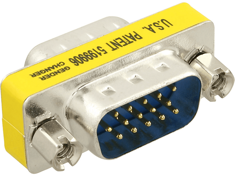 INLINE InLine® Mini-Gender-Changer, 15pol HD (VGA), Stecker / Adapter ...