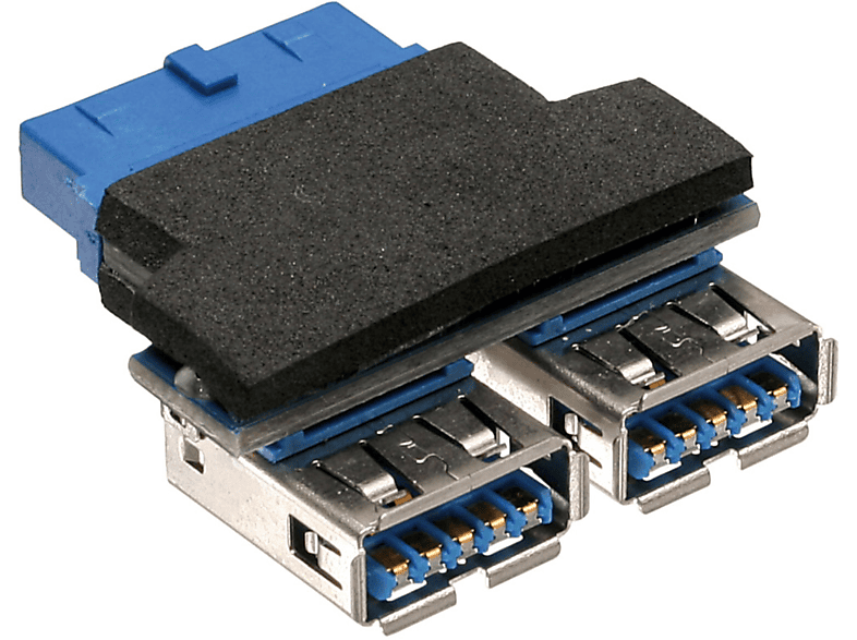INLINE InLine® USB 3.0 Adapter, 2x Buchse A auf Pfostenanschluss ...